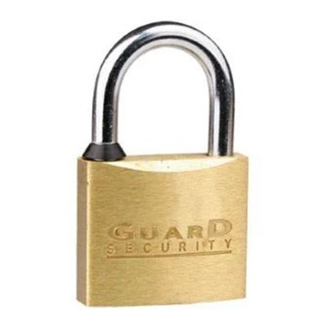 Guard Security 102360 625 Solid Brass Padlock with 1.75 in. Standard ...