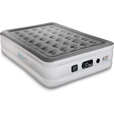 Raised Self Inflating Mattress - 18" Elevated Inflatable Air Mattress ...