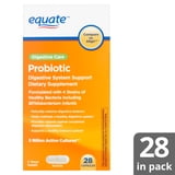 Equate Digestive Care Probiotic Capsules, 28 Count HSA/FSA Eligible ...