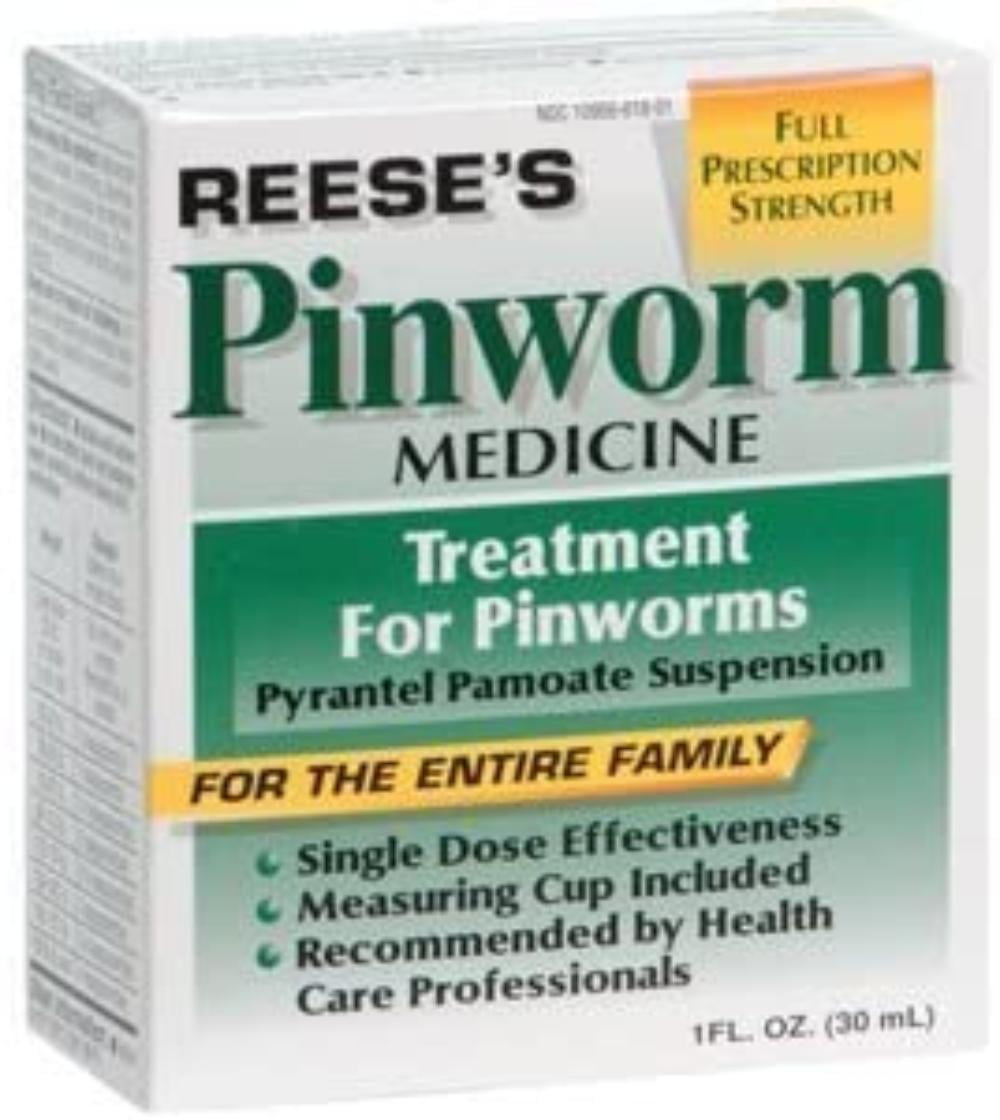 Reese's Pinworm Medicine for Treatment of Pinworms Ages 2 and Up (1 Box ...