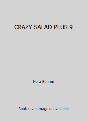 Pre-Owned CRAZY SALAD PLUS 9 (Paperback) 067150715X 9780671507152 - Walmart.com