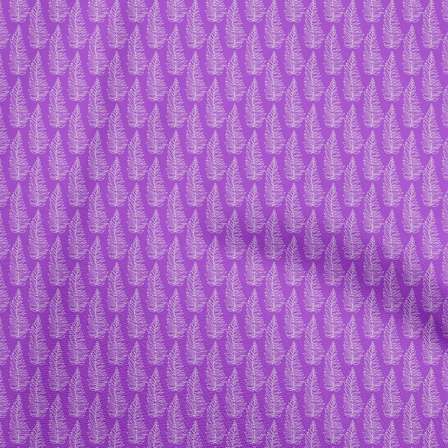 oneOone Cotton Flex Purple Fabric Asian Block Sewing Material Print ...