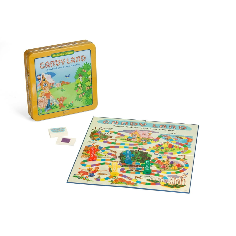 Candy Land Board Game Nostalgia Edition Game Tin - Walmart.com ...