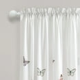 Lush Decor Flutter Butterfly Window Panels - Pink - 84 x 52 - Walmart.com