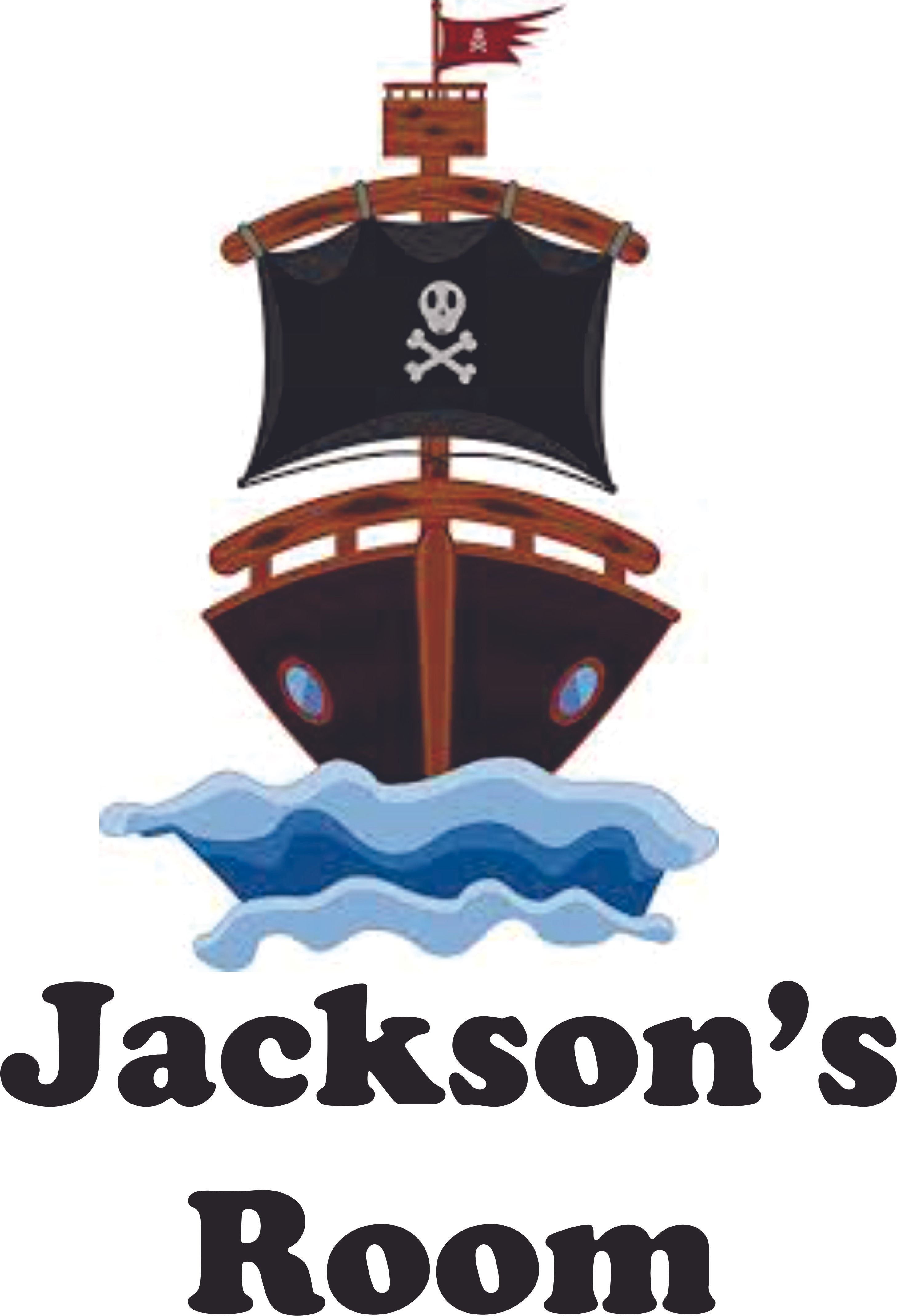 Interesting Pirate Ship Personalized Name Custom Names Pirate Ship Wall interesting-pirate-ship-personalized-name-custom-names-pirate-ship-wall