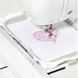 Brother PE800 Embroidery Machine, 5x7 Area, LCD, Stitching Designs ...