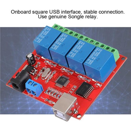 4-Channel 5V Computer USB Switch Relay Relay Switch Smart Module ...
