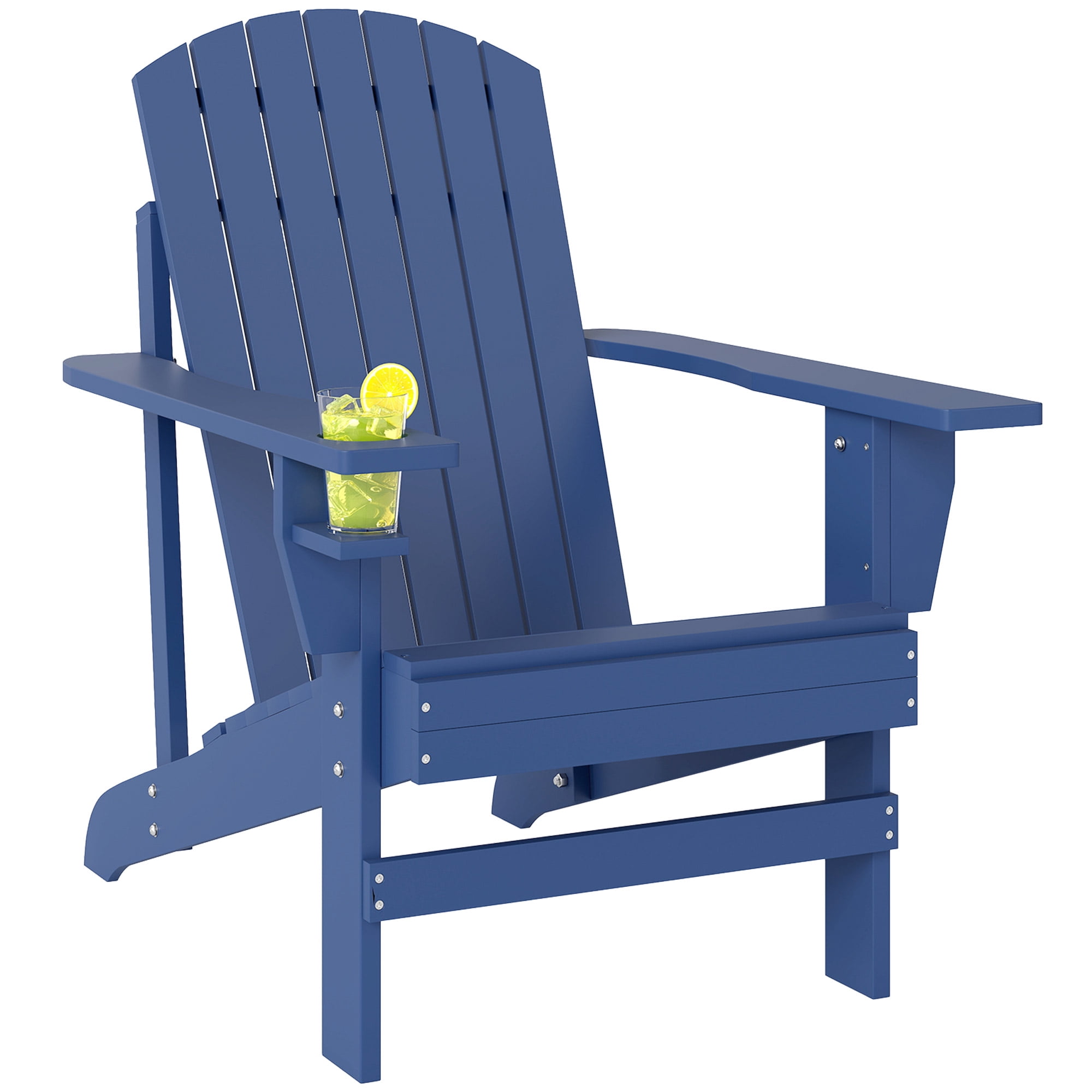 Click here for Outsunny Classic Adirondack Chair With Cup Holder... prices