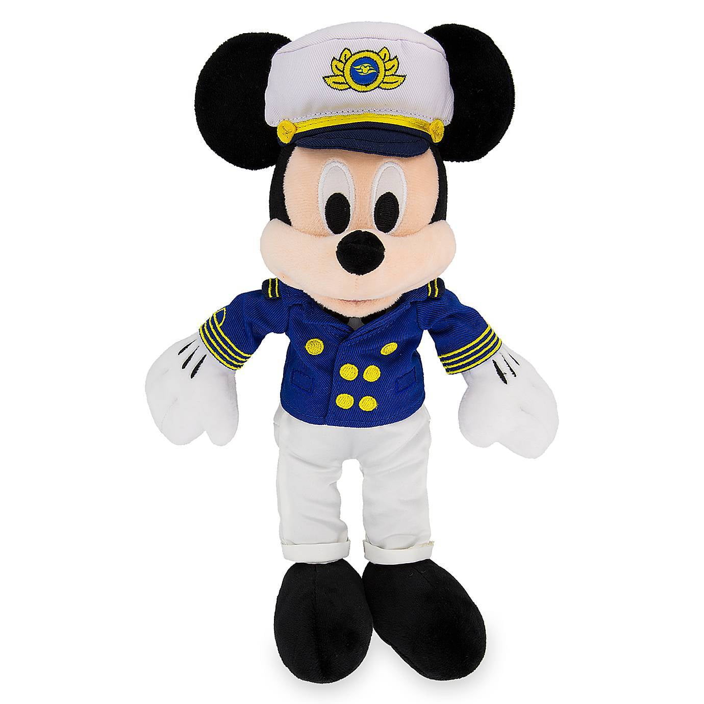 Disney Cruise Line Mickey Mouse Captain 11 in Plush New with Tag ...