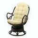 Java Lounge Swivel Rocking Chair Handmade Natural Wicker Rattan ...