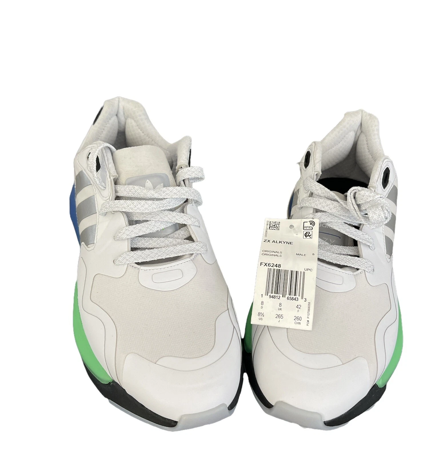 Adi - das Boost Originals ZX Alkyne Marathon Running Shoes FX6248 US Men Sz 8.5 NEW | Bodega ...