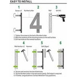 Barton 6 Inch Floating House Number "B" Stainless Steel Anti-Rust House ...