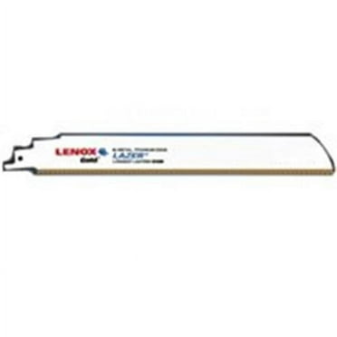 LENOX 20566-618R 6" METAL CUTTING RECIPROCATING SAW BLADE - Walmart.com