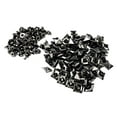100 Sets Metal Square Rivet Studs DIY Leather Crafts 6/7/8/9/10/12mm ...