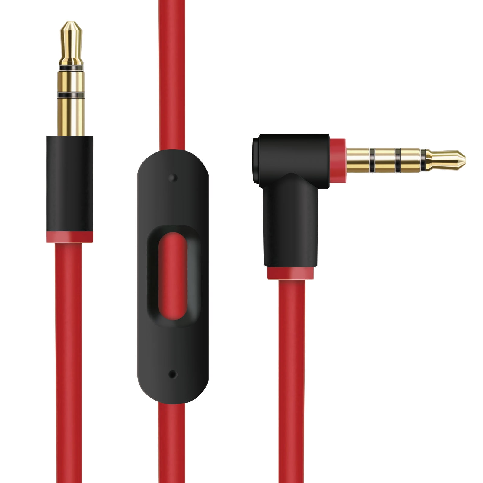 Replacement Audio Cable Cord Wire with inline Microphone and Control ...