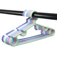 Clothes Hangers Genuine Plastic Portable Hanger Coat Plastic Hanger ...