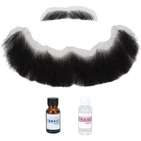 Fake Beards Set, Movie Makeup Props Performance Fake Face Beards for ...