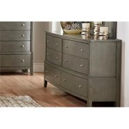 Home Elegance 1715-5 36 x 19 x 66 in. Holverson Dresser - Rustic Brown ...