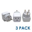 OREI Universal Power Adapter for India, Nepal, Maldives & Other ...