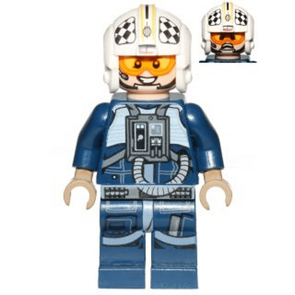 LEGO Star Wars U-Wing Pilot / Y-Wing Pilot Minifigure - Walmart.com ...