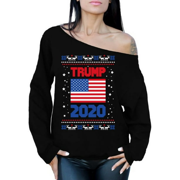 Awkward Styles - Awkward Styles Ugly Xmas Sweatshirt Off Shoulder ...