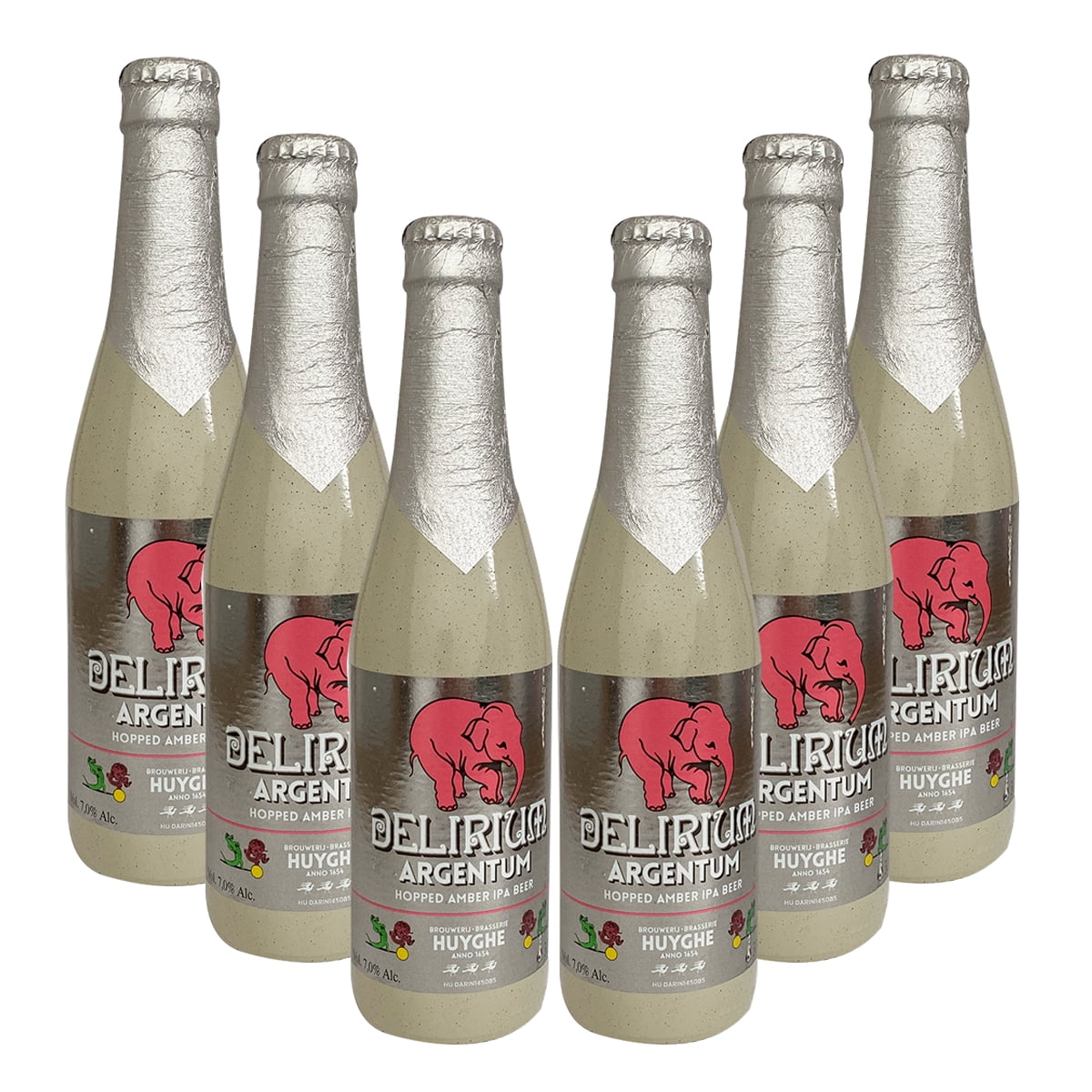 Six Pack Cerveza Delirium Argentum Hopped Amber Ipa 330ml Delirium ...