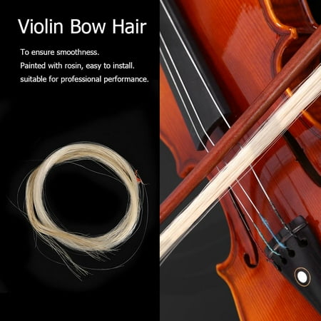 Peggybuy Violin Bow Hair Fiddle Stringed Musical Instruments Stallion ...