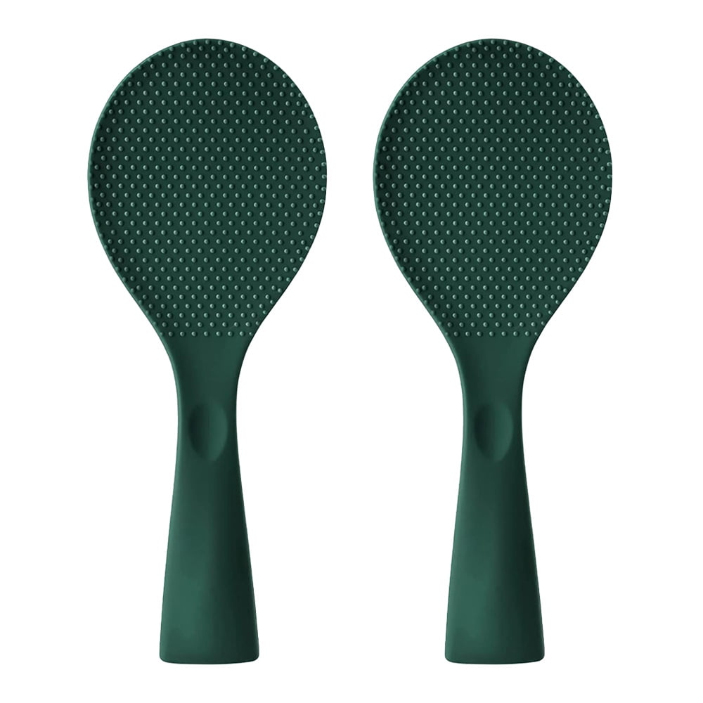 Rice Paddle, Standing Rice Spatula with Non Stick Rice Spoon, Serving ...