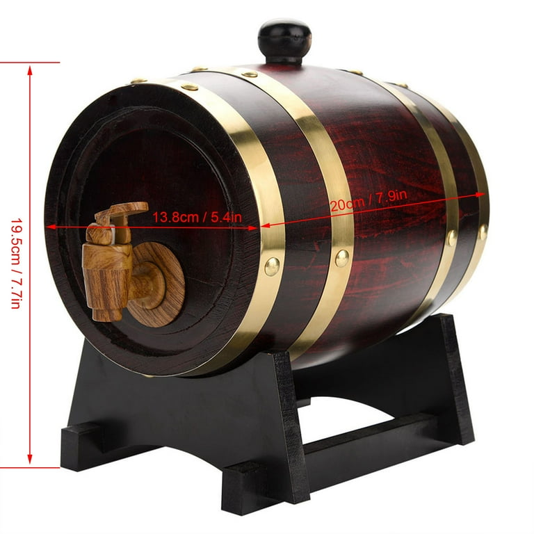 Oak Barrel Wood Grain