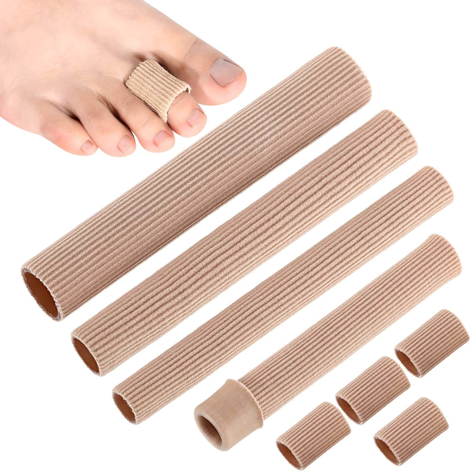 Click here for Zctt Soft Gel Toe Cushion Tube For Corns  Blisters... prices