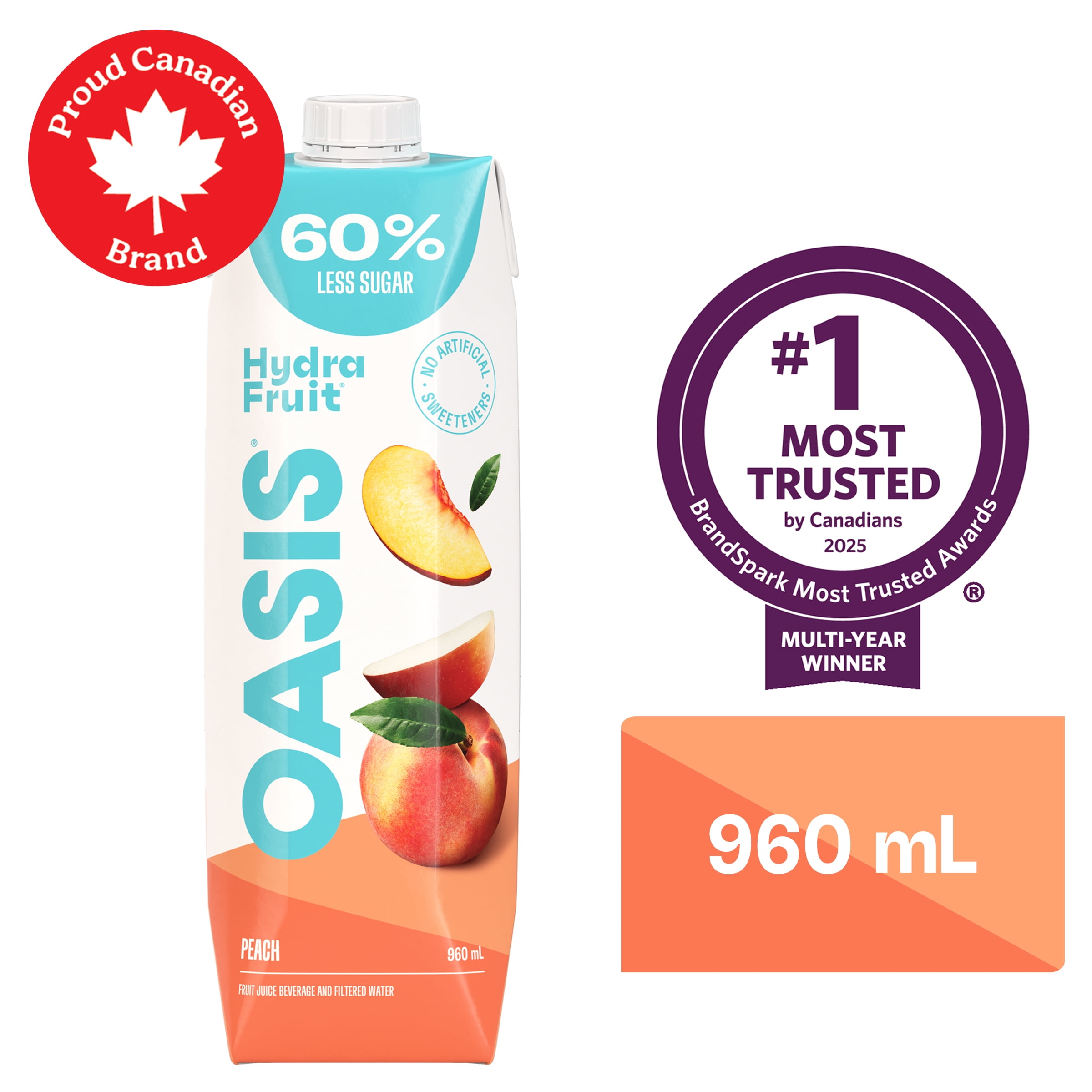 Peach Beverage, 960 ML - Walmart.ca
