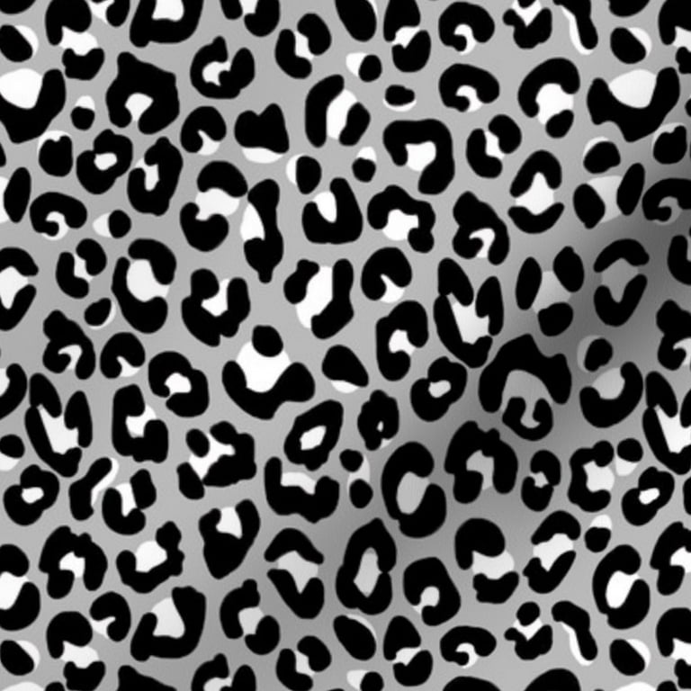 Black And Gray Cheetah Print Wallpaper