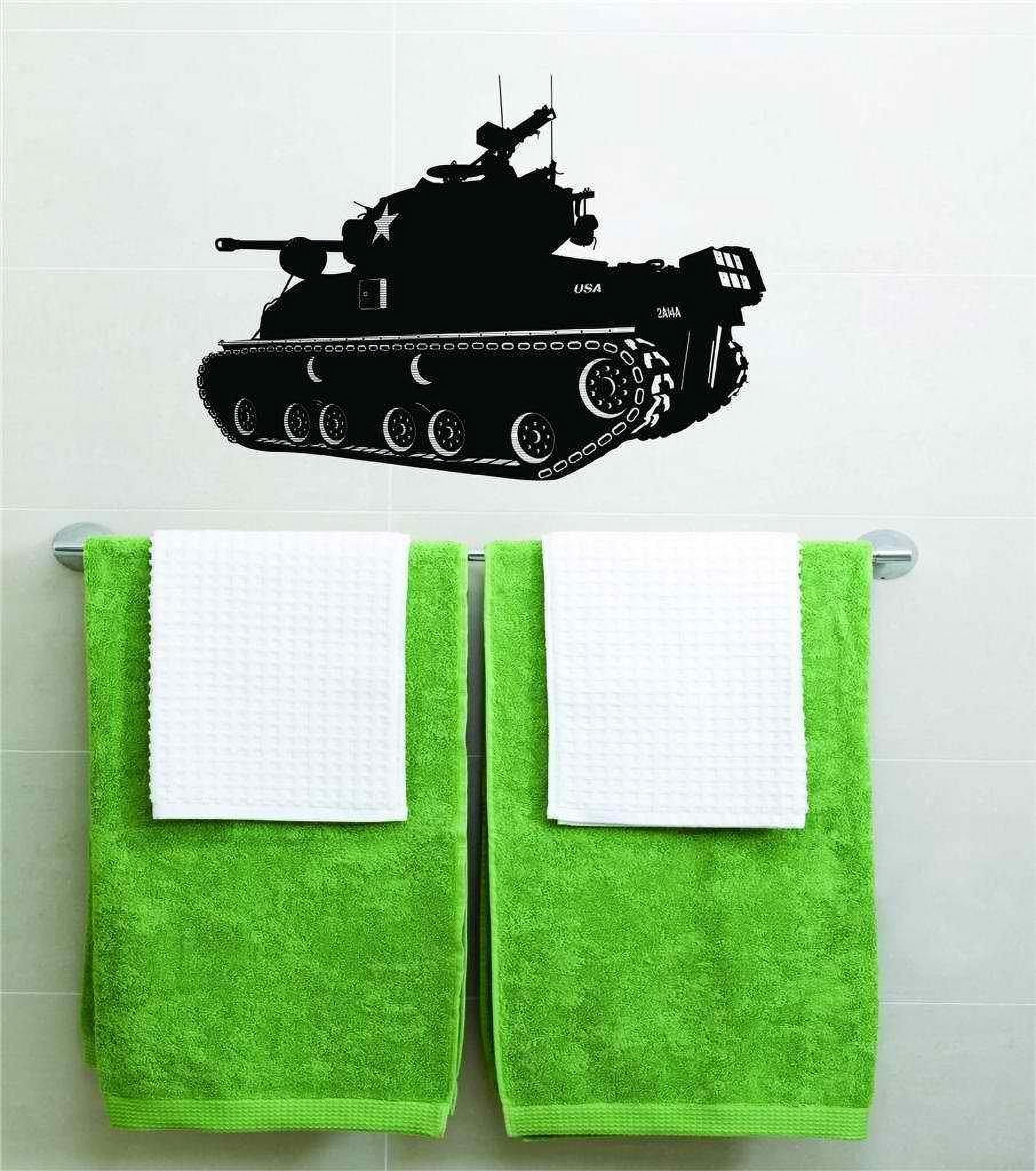 Design With Vinyl Artwork Tank Army Soldier Pride Armor Fortified Wall ...
