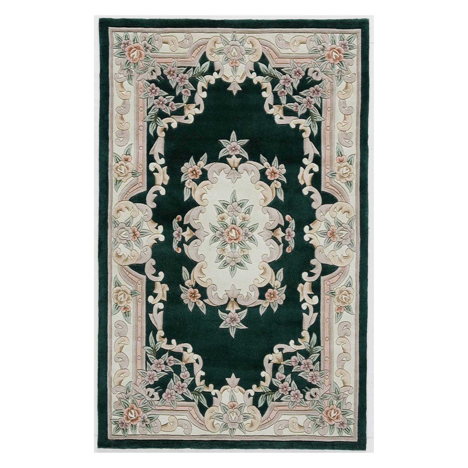 Rugs America New Aubusson Collection Emerald 510-361 Traditional ...