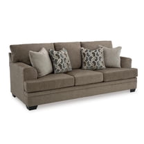 Signature Design by Ashley Stonemeade Taupe Sofa 92"W x 41"D x 39"H ...