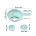 Agiufgs 7-in-1 Funnel Set Plastic, Multifunctional Kitchen Tool for ...