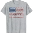 American Flag Shirt Dogs and Paw Print Graphic 4th of July Pet Lover ...