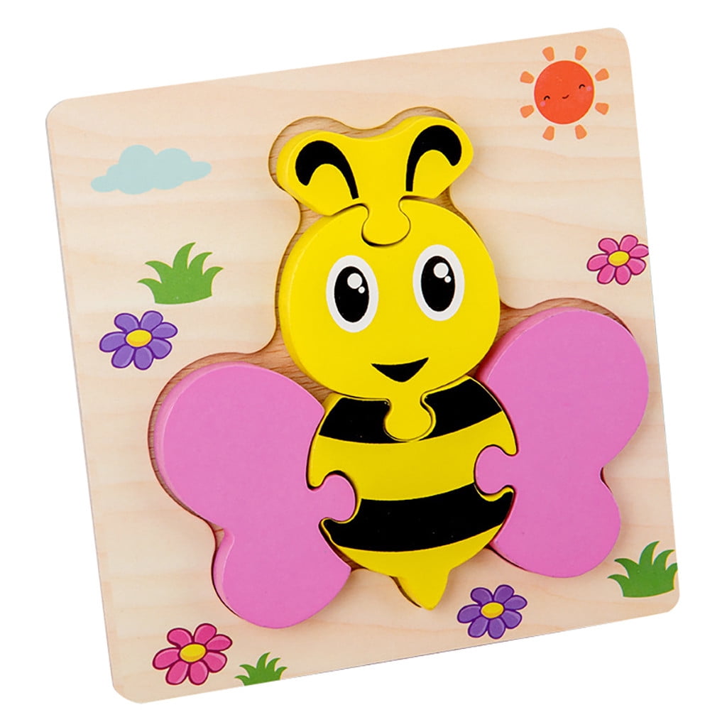 Best Toys For 1 Year Old Girls Wooden Animal Puzzles For Toddlers 1 2 3 