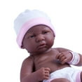 JC Toys La Newborn 14" Realistic All-Vinyl Baby Doll, Deluxe Pink ...