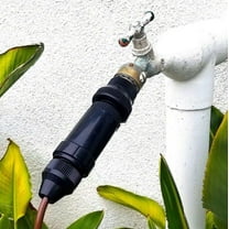 Drip Irrigation Faucet Adapter Connector Kit: Connect 1/4 Inch Tubing ...