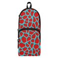 ALAZA Red Giraffe Pattern Pencil Case Pen Pouch Stationery Organizer ...