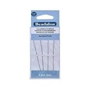 Twisted Wire Beading Needles 20/pkg, 5 Each of #6, #8, #10, #12 ...