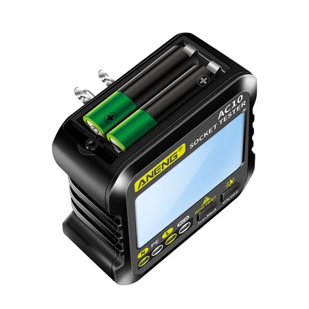 ZheElen ANENG 90-250V LED Screen Digital Power Socket Tester Voltmeter ...