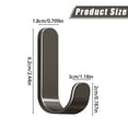 Adhesive Wall Hook,Heavy Duty Hanger Hook,J Shaped Sticky Hook,Durable ...