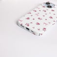 Bow and Flower Tough Phone Case, Floral Protective Matte Cover ...