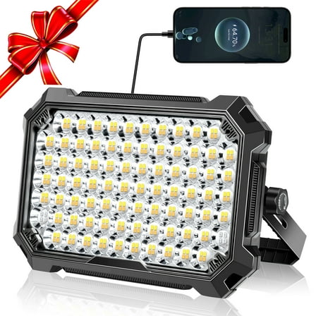 Everstart 600 Lumen Brightness LED Portable Folding Work Light with USB ...