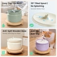 Automatic Cat Water Fountain, 32oz USB Powered Pet Drinking Fountain ...