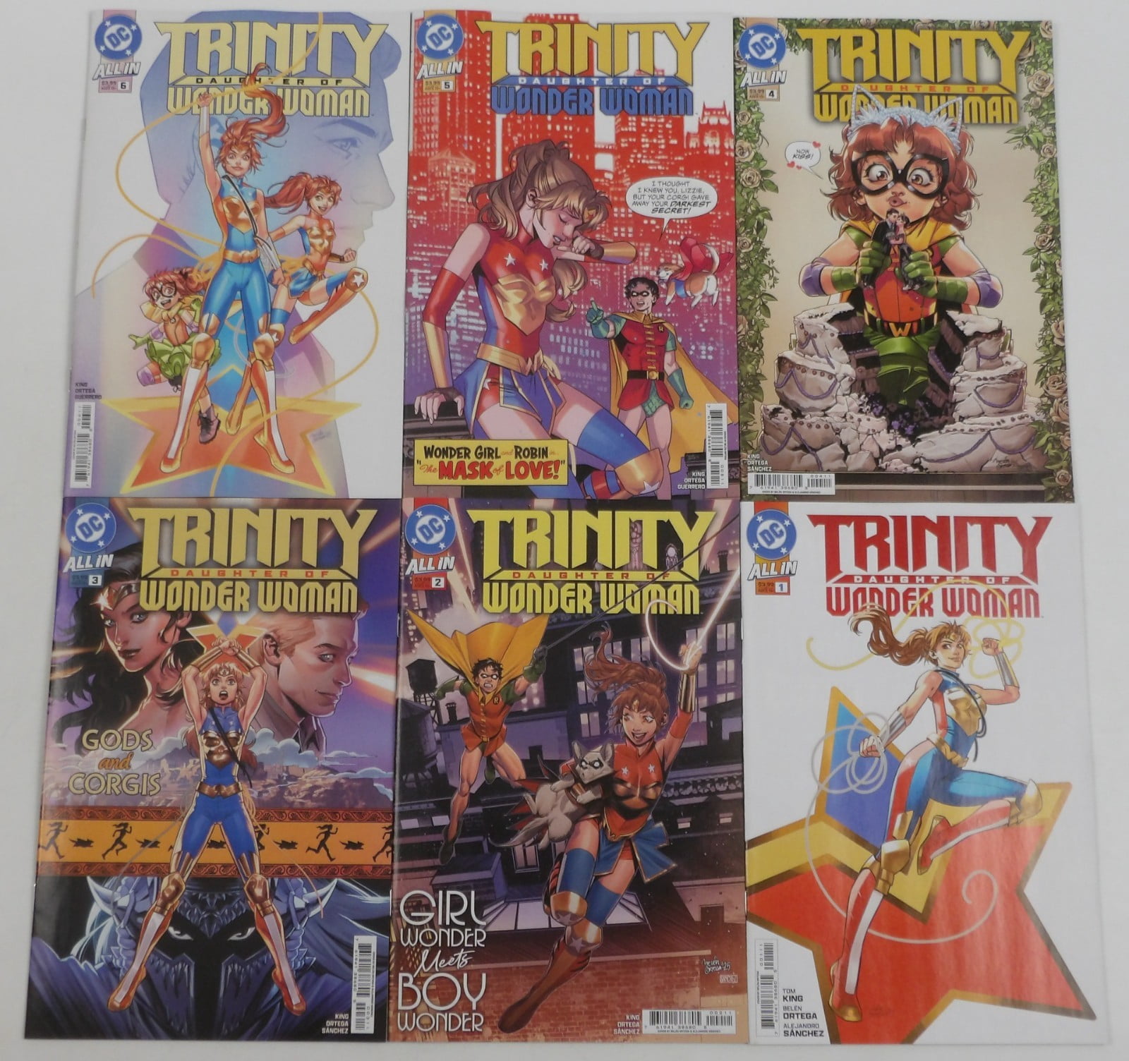 Trinity: Daughter of Wonder Woman #1-6 VF/NM complete series All In ...