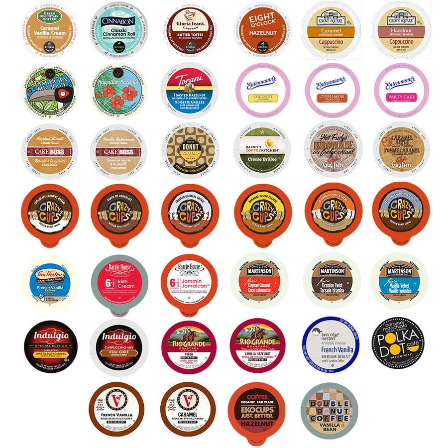 Perfect Samplers Flavored Coffee Single Serve Cups Variety Pack Sampler ...
