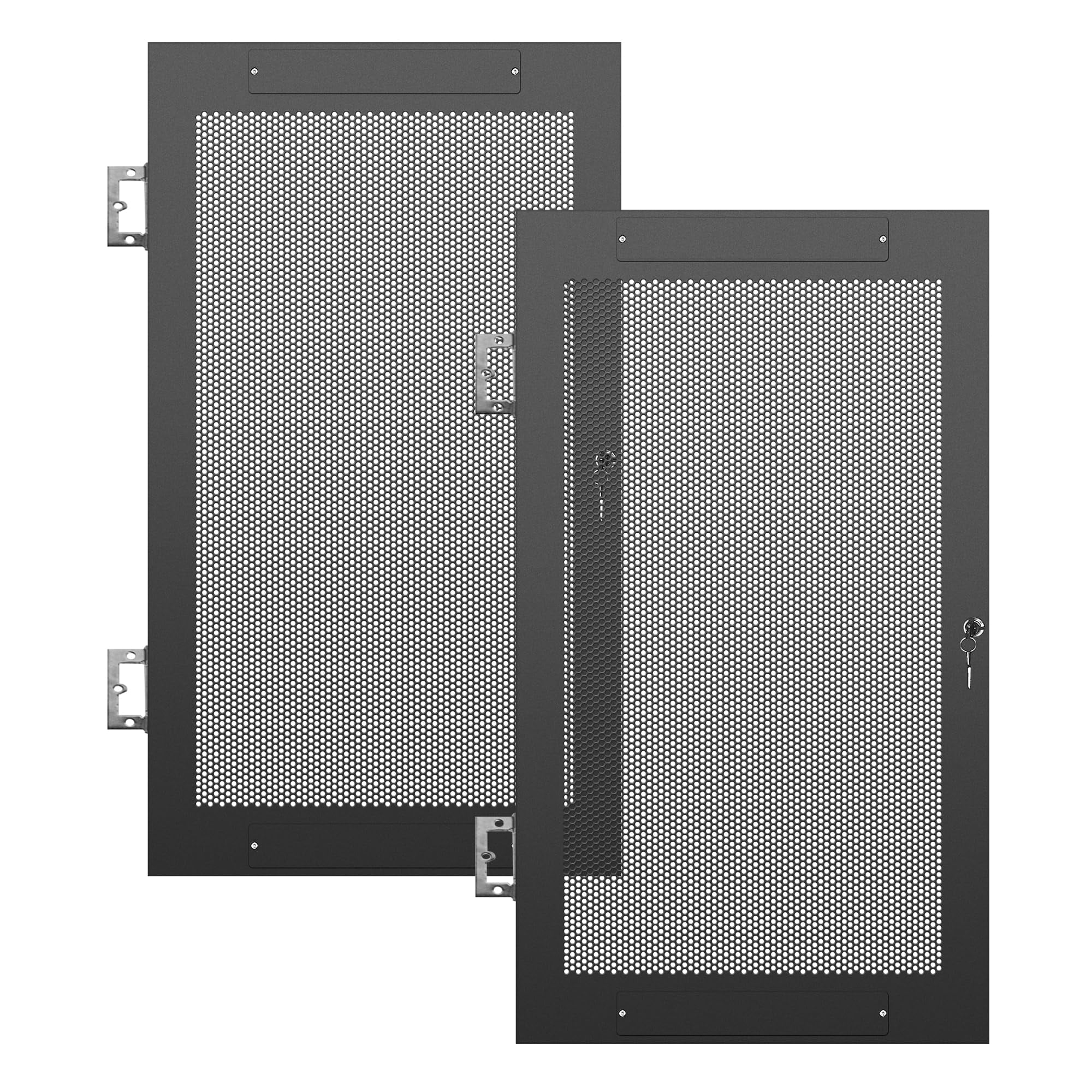 Sound Town Server Rack Doors, for STRK-M21U Server Rack (STRK-DS21U ...